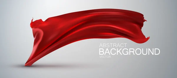 Red silk fabric. Stock Vector Image by ©maximmmmum #111270742