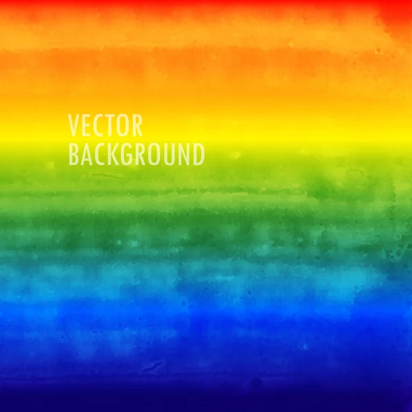 Vector vertical watercolor rainbow gradient background in blue, green ...