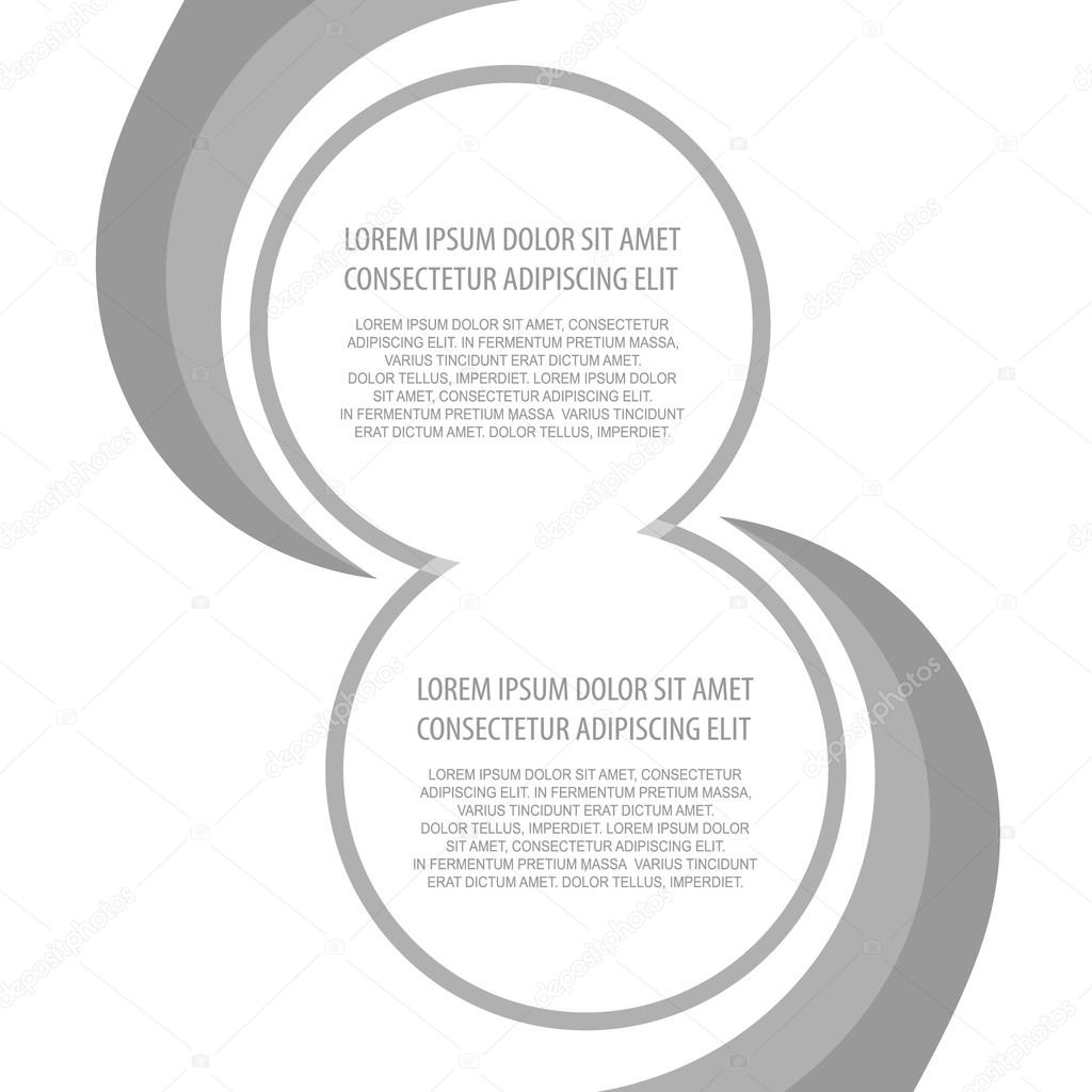 Presentation background blended circular elements Stock Vector by ...