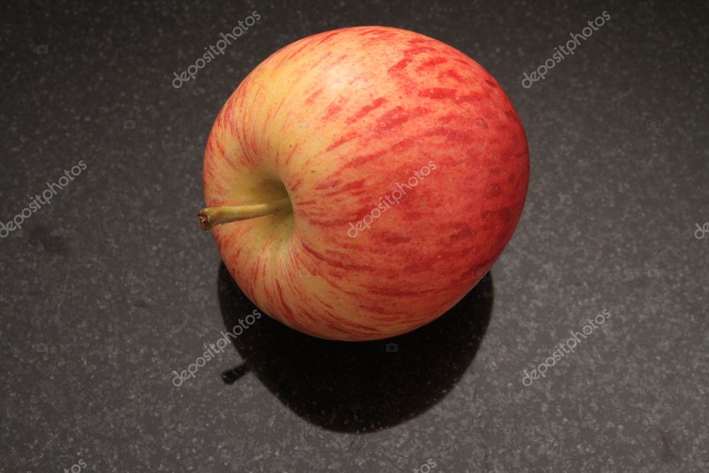 Apple closeup isolated Stock Photo by ©neillangan 89698774