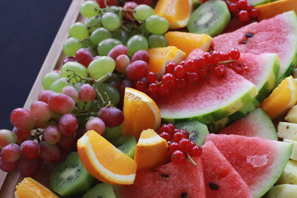 Fresh Healthy Mixed Fruit Salad Selection — Stock Photo © neillangan ...