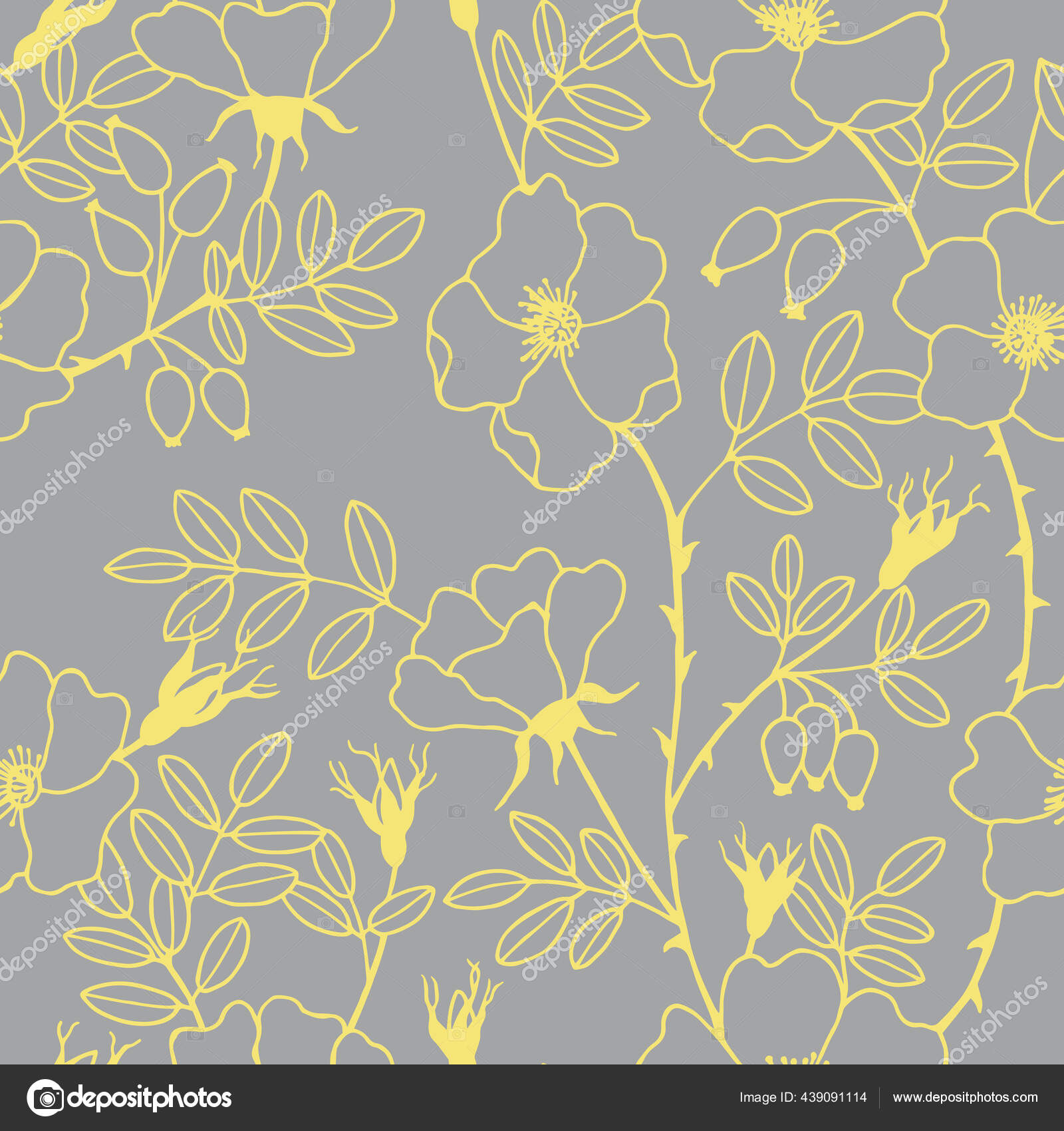 Colorful Template Flowers Vector Illustration Stock Vector by ©EVdesign ...