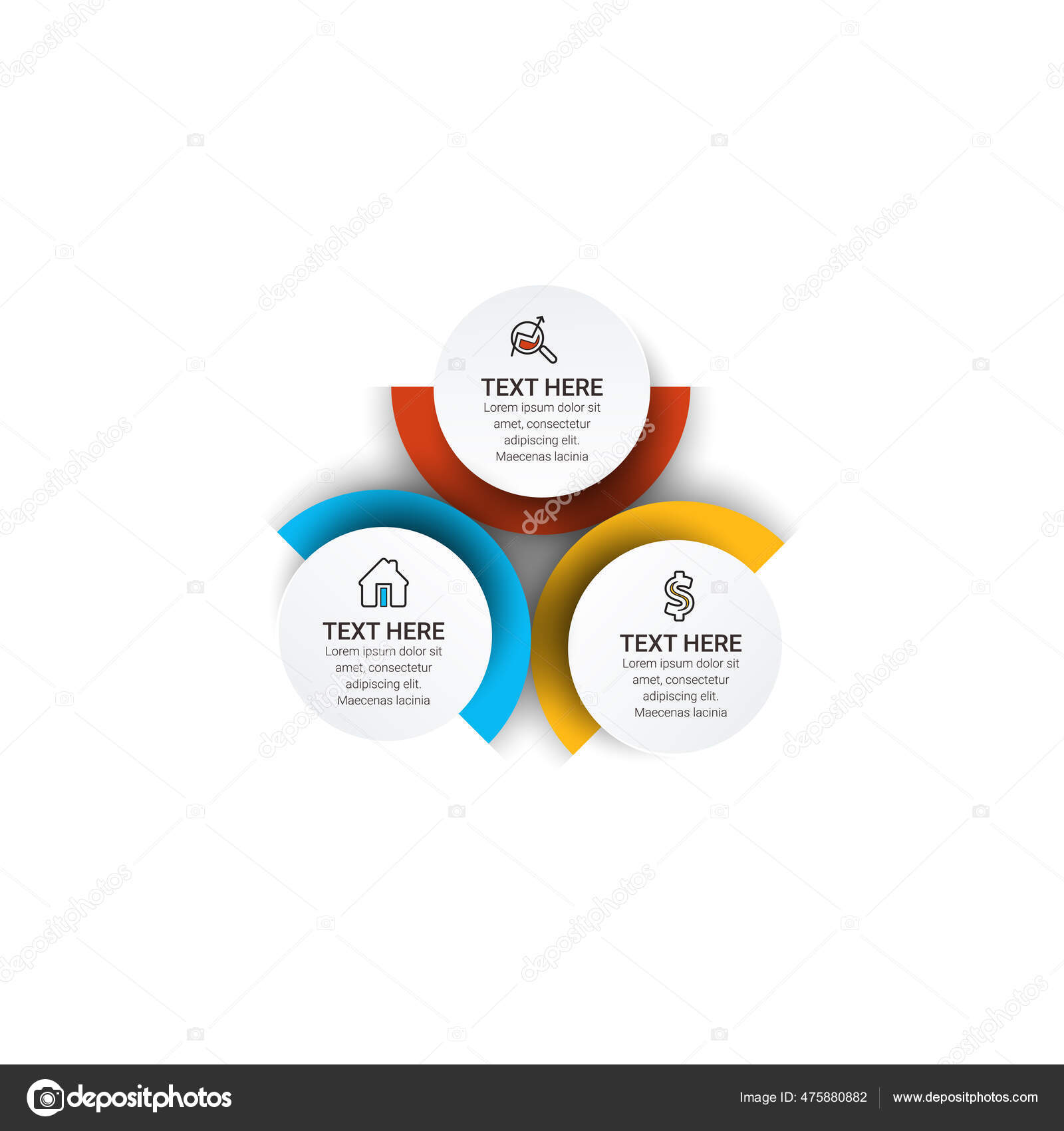 Vektor Idee Infografik Vorlage Für Graphen Diagramme Diagramme ...