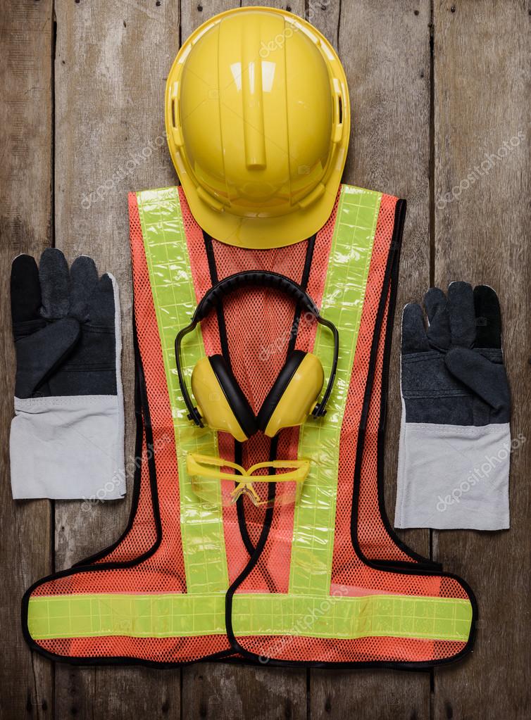 Standard construction safety equipment Stock Photo by ©sirastockid08 ...