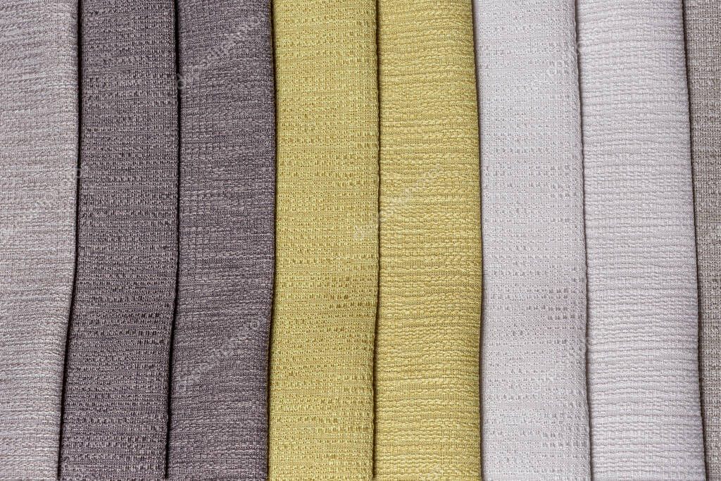 Primer plano de tonos suaves opacos de marrón, oro amarillo y blanco ...