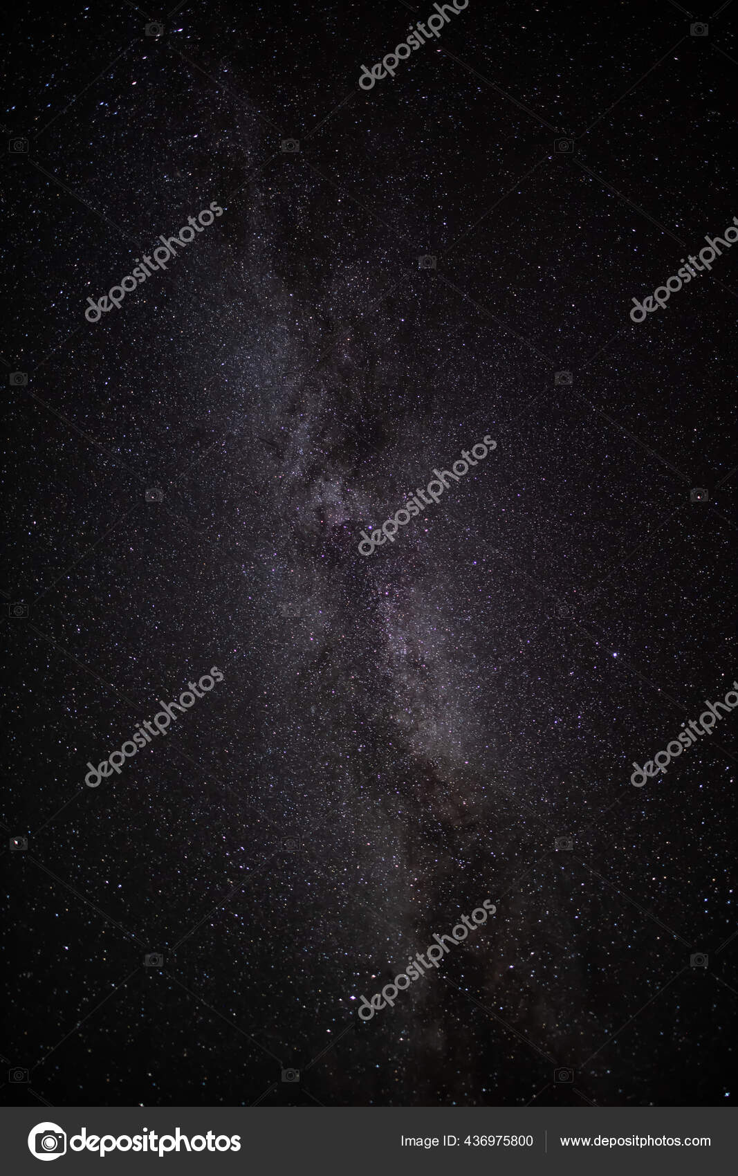 Vertical Shot Starry Night Skies Background Stock Photo by ©Wirestock ...