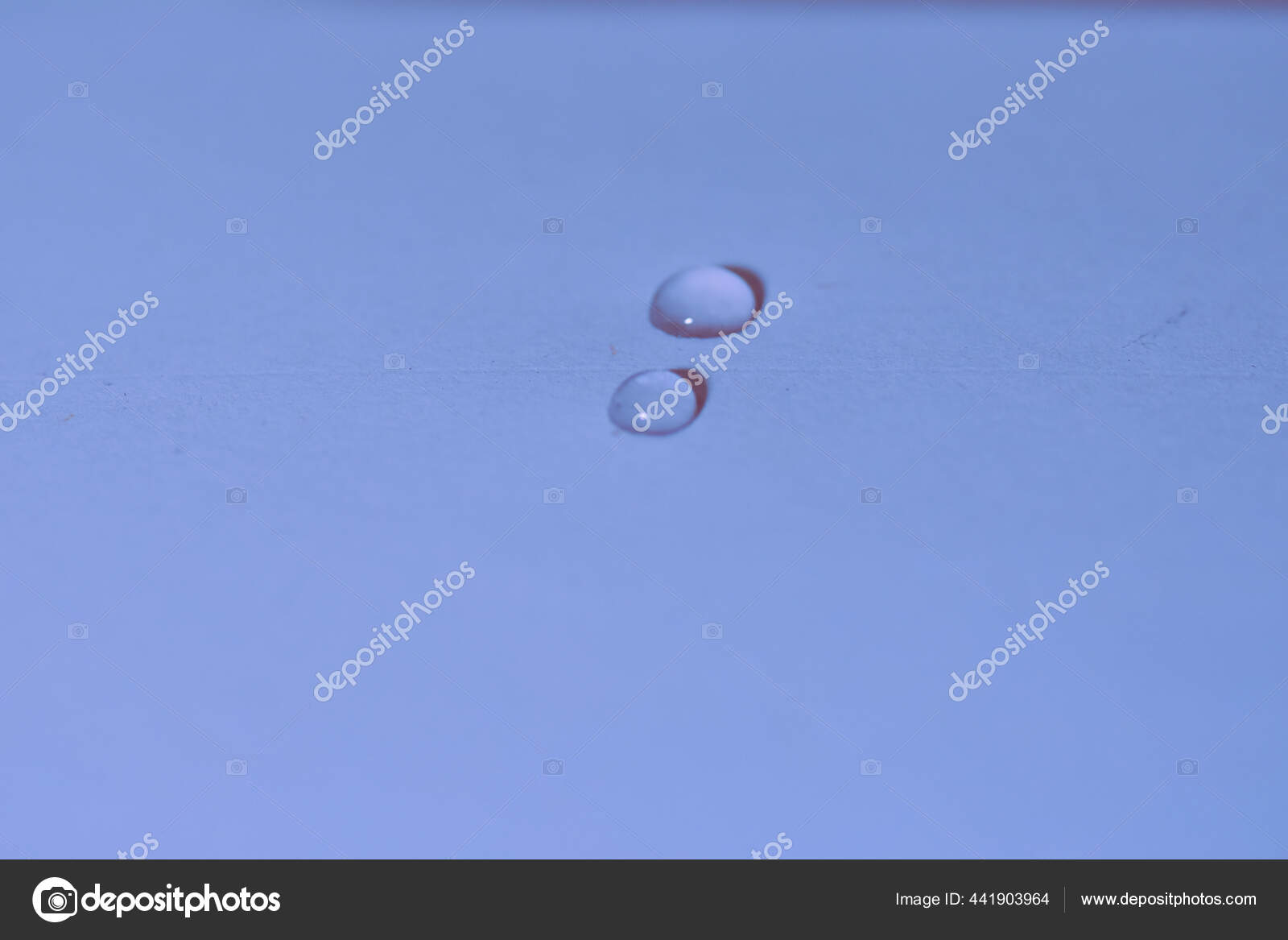 Two Waterdrops Surface Stock Photo by ©Wirestock 441903964