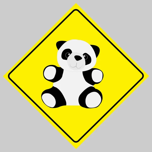 Panda sign Stock Photos, Royalty Free Panda sign Images | Depositphotos