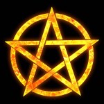 Pentagram - golden ratio - runes Stock Photo by ©lavalova 22001769