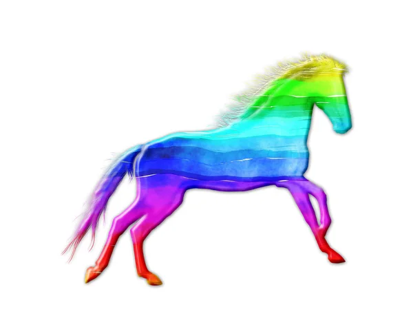 Rainbow horse Stock Photos, Royalty Free Rainbow horse Images ...