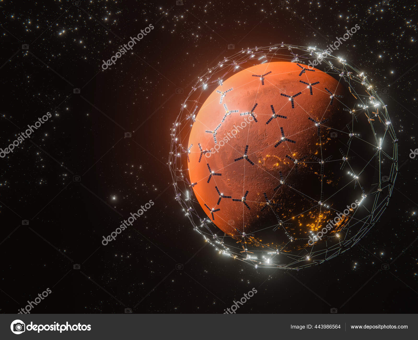 Rendering Planet Mars Low Latency Broadband Internet System Meet Needs ...