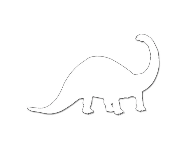 Dinosaurus silueta stock fotografie, royalty free Dinosaurus silueta ...