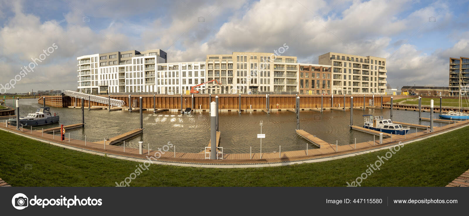 Zutphen Netherlands Jan 2021 Panorama Almost Finished Modern Housing Project – Stock Editorial ...