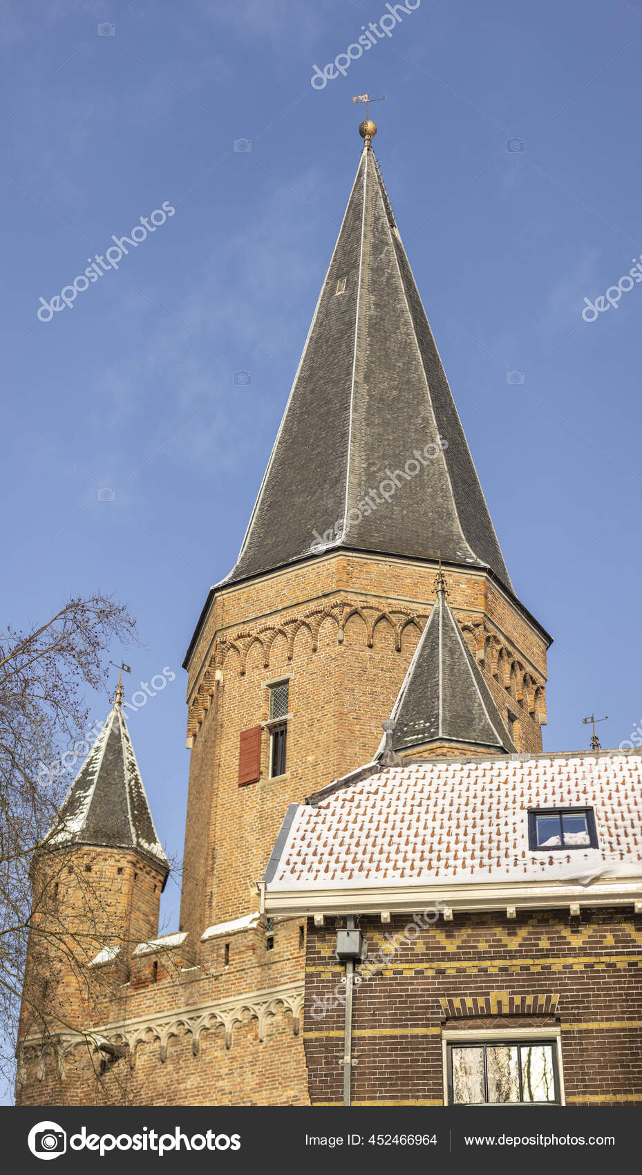 Castle Winter Wonderland Landscape