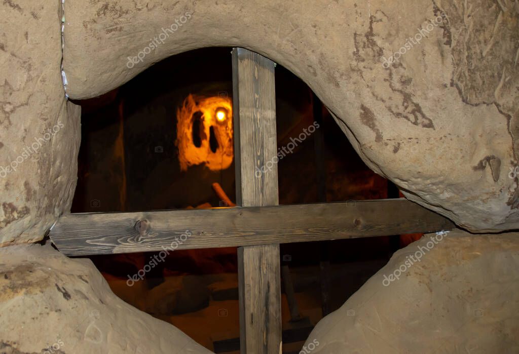 SINCA VECHE, ROMANIA - 27 / 02 / 2021: Es un monumento de la ...
