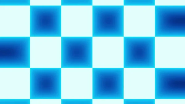 Rendering Bright Neon Blue Polygonal Patterns Background — Stock Photo ...