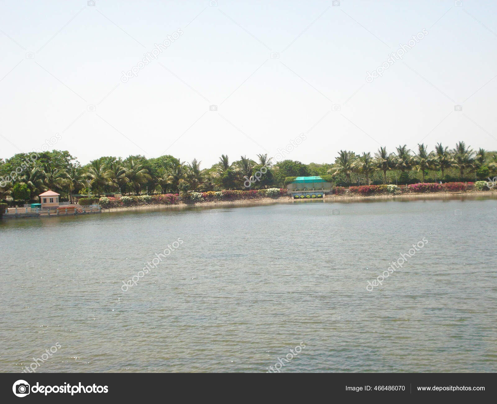Beautiful View River Zuari Cortalim Village India — Stock Photo ...