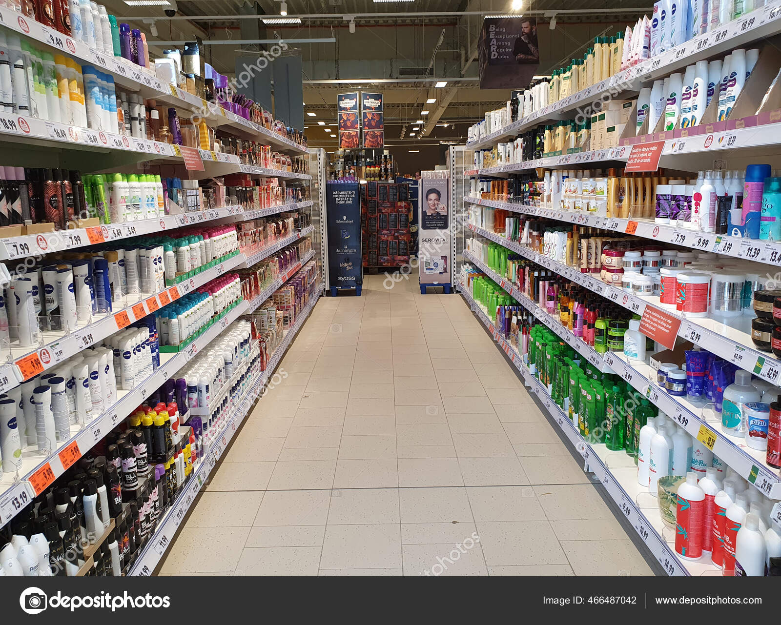 Sovata Romania Apr 2021 Shelves Different Products Kaufland Store ...