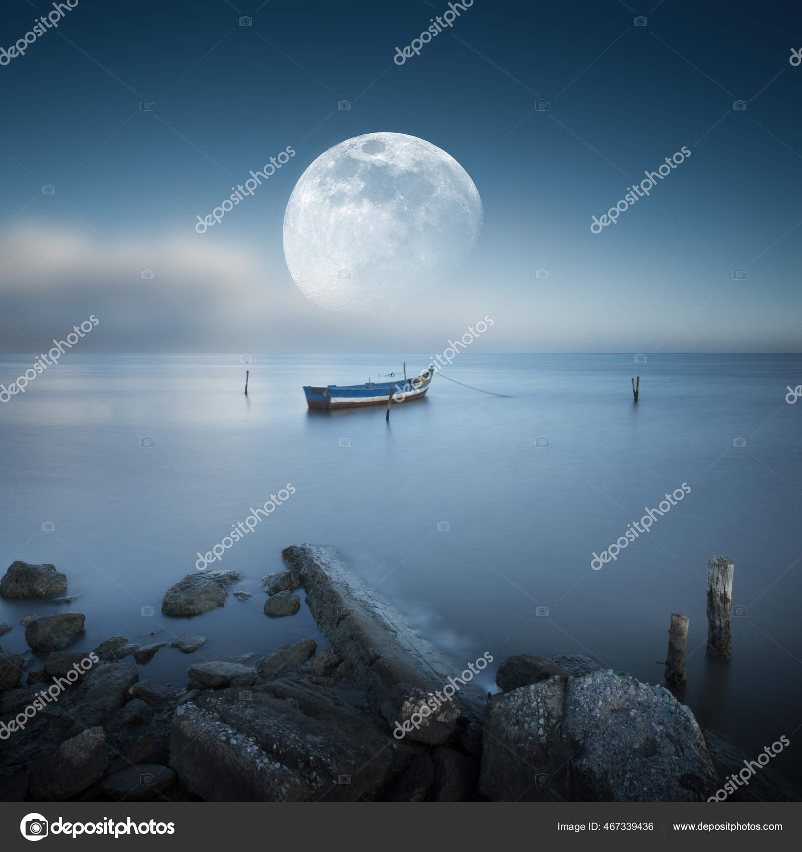Moon Sea Boat