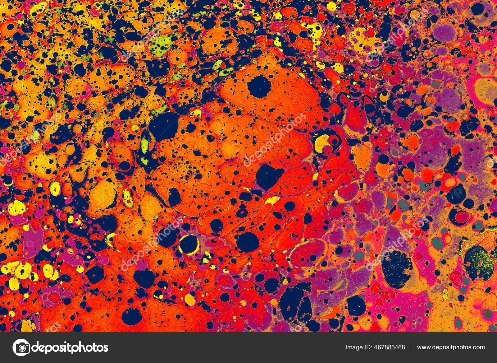 Illustration Abstract Background Colorful Vibrant Patterns Stock ...