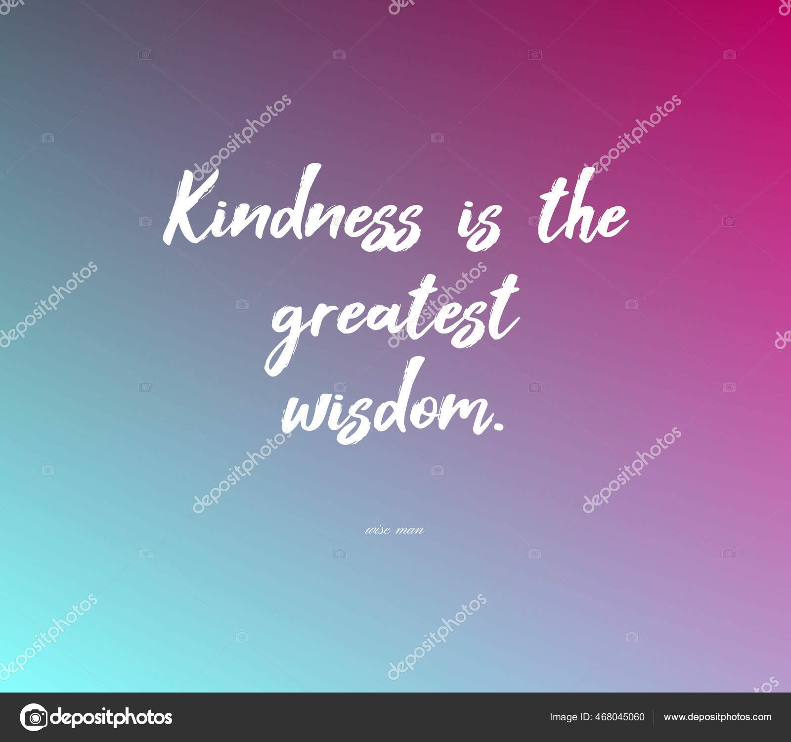 Quote Kindness Gradient Colorful Background — Stock Photo © Wirestock ...
