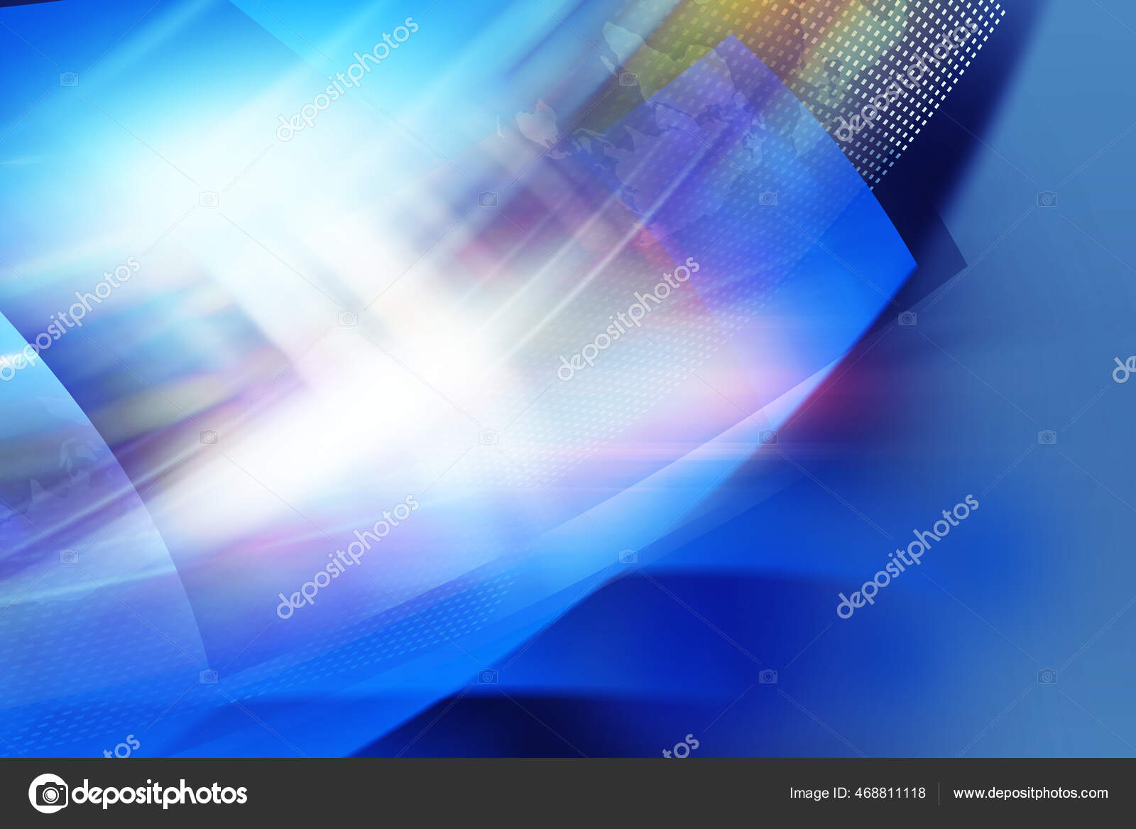 Abstract Graphic Background Design World Map Dots — Stock Photo ...