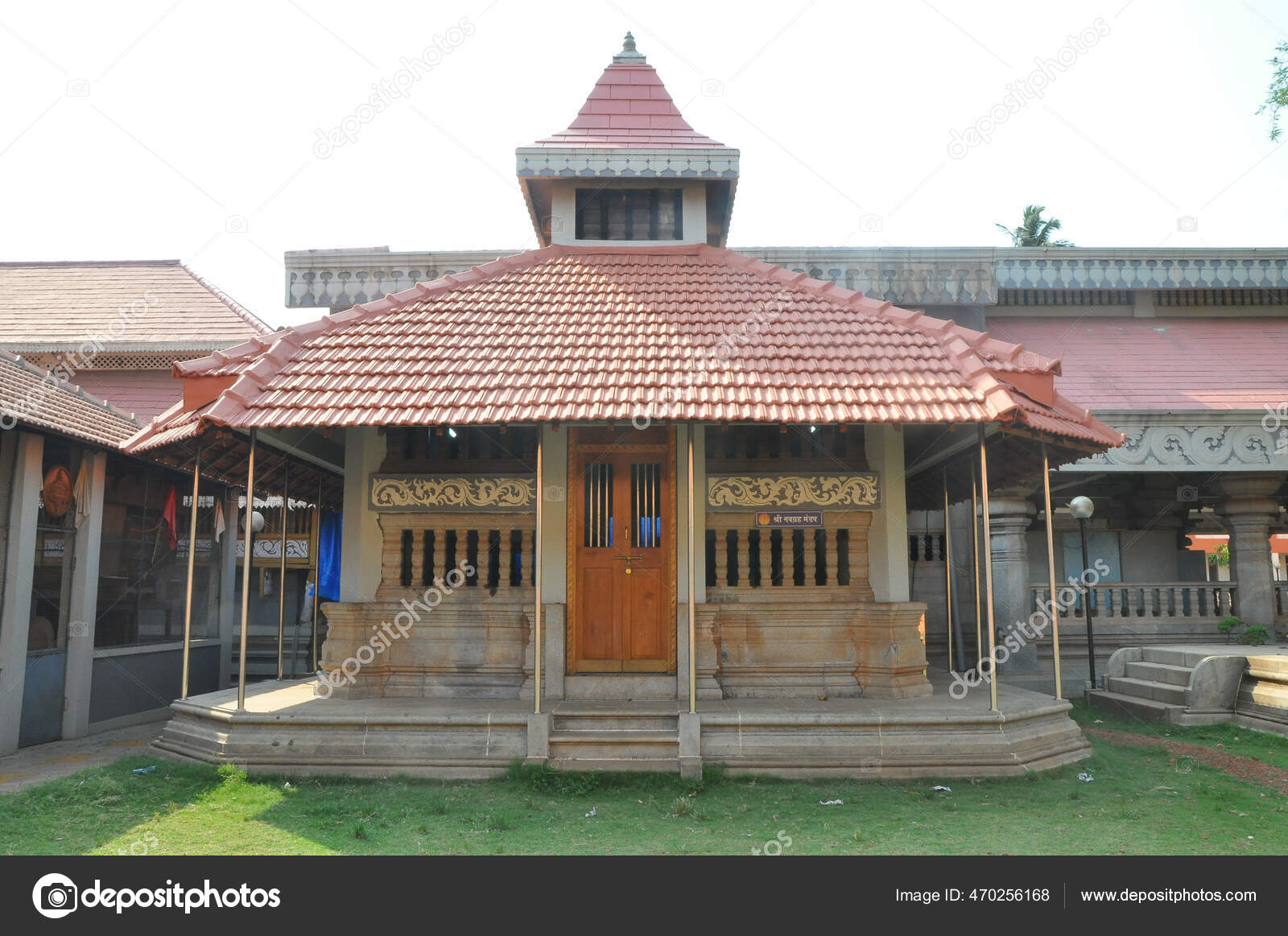 Goa India Jun 2014 Shri Shantadurga Temple Private Temple Complex ...