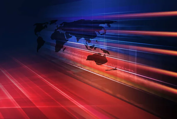 Rendering Graphical Digital News Background Arrows News Text Stock ...