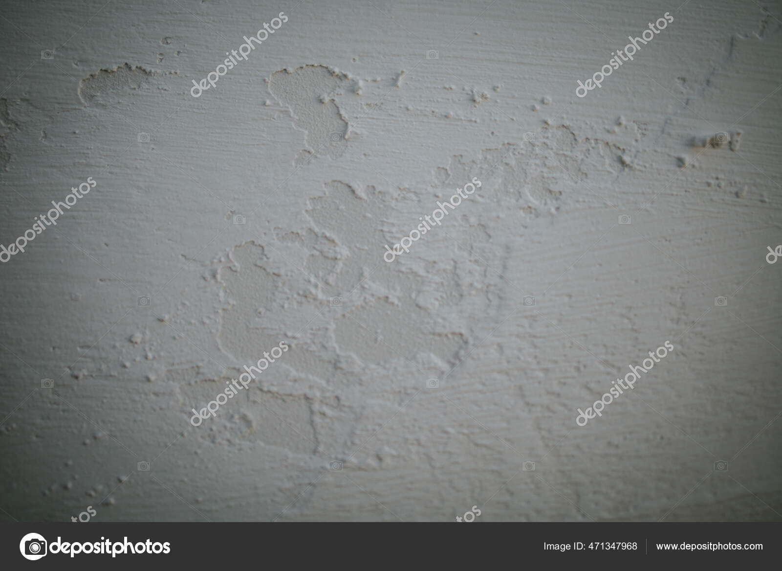 Plain Background Whitewashed Wall Worn Plaster — Stock Photo ...