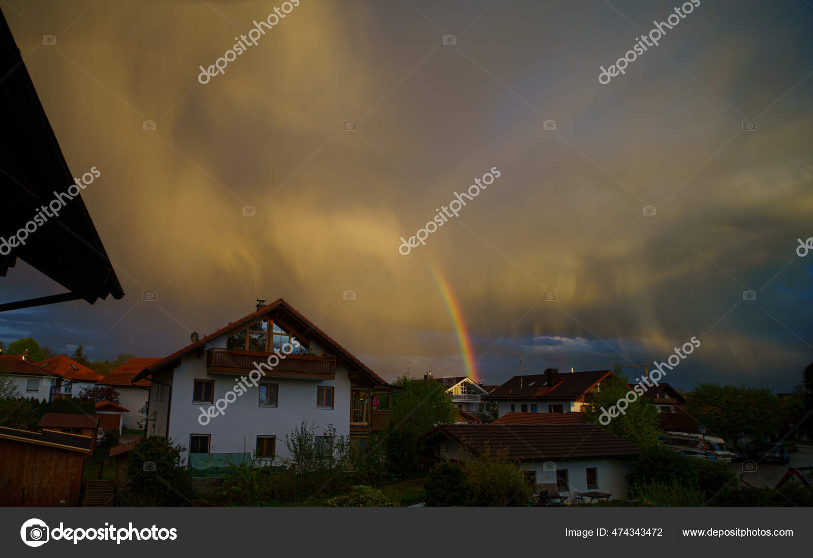 Thunderstorm Rainbow