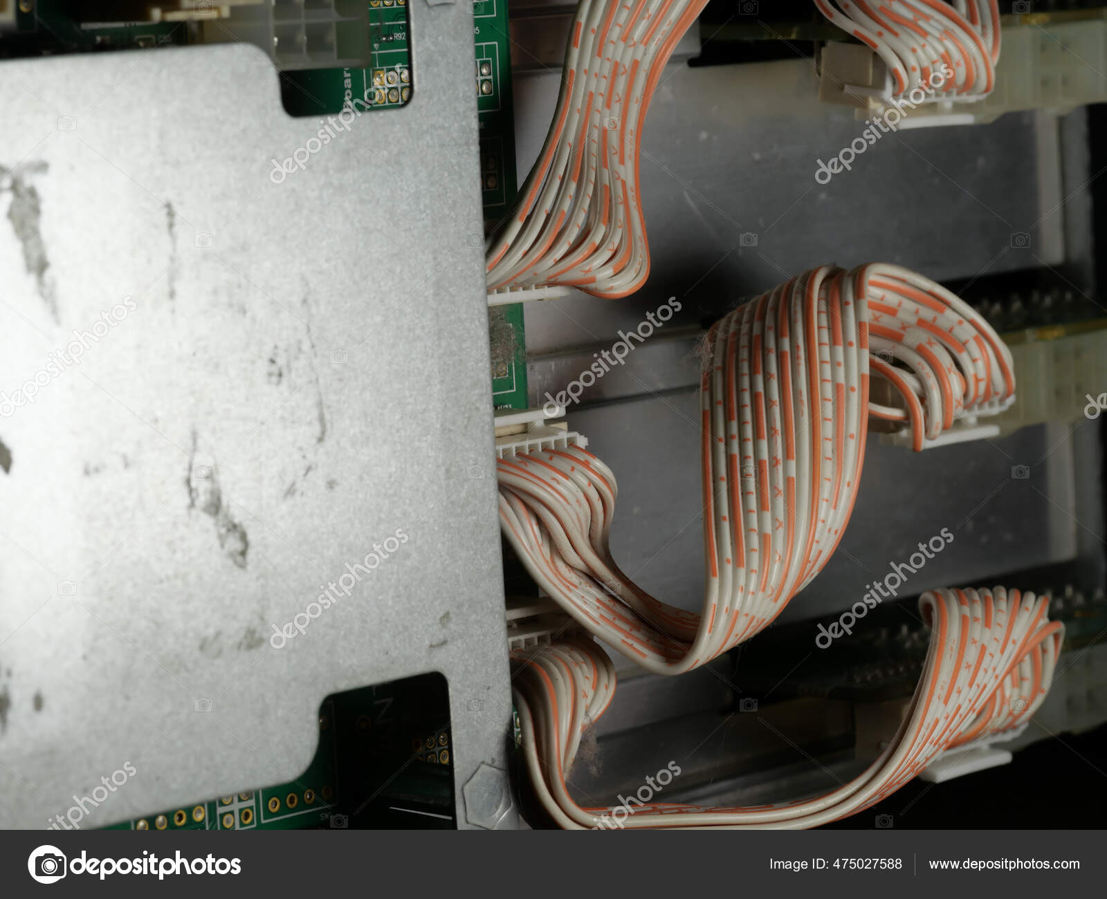 Closeup Shot Cable Connection Patch Panel — Stock Photo © Wirestock ...