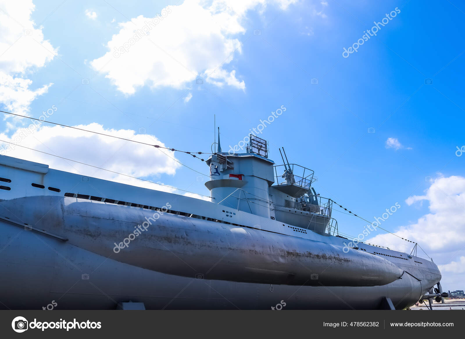 Laboe Germany Jun 2021 Nice View Submarine 995 Beach Laboe — Stock ...