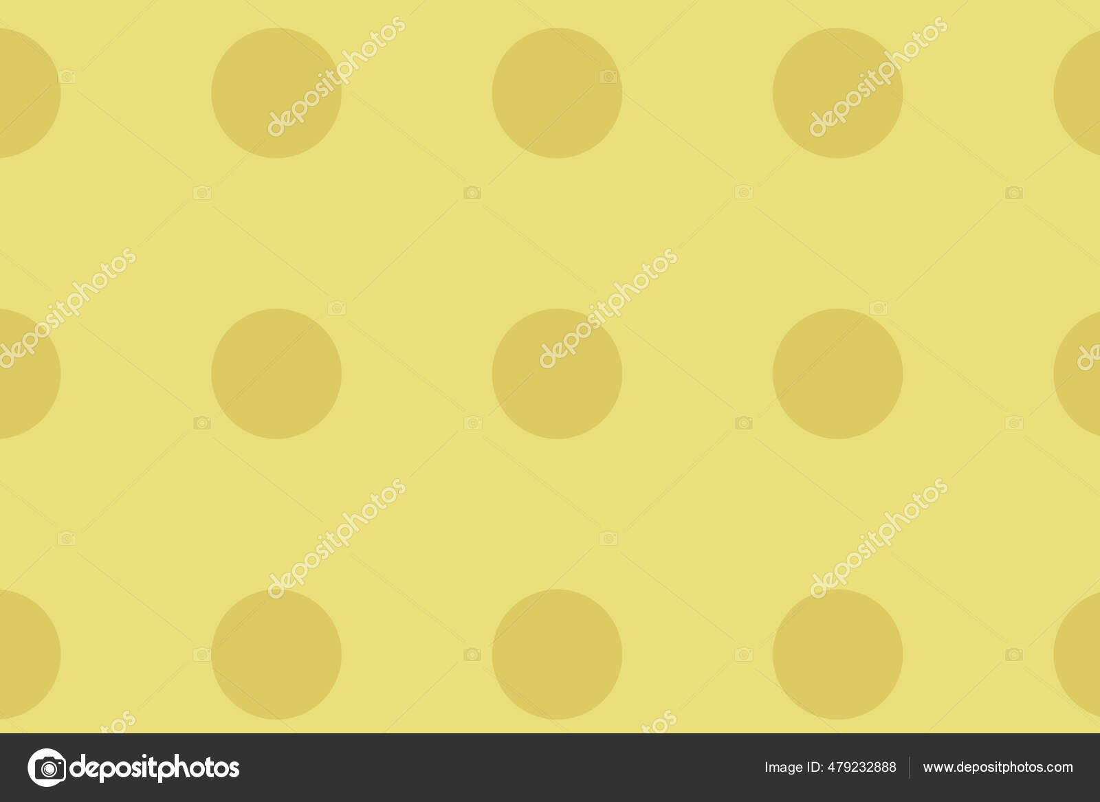 Bright Yellow Polka Dot Patterned Background Wallpapers — Stock Photo ...