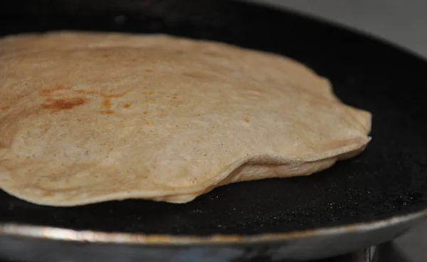 Traditional Indian Flatbread Tandoori Roti — Stock Photo © Wirestock ...