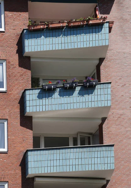 Netherlands in an apartment block balcony Stock Photos, Royalty Free ...