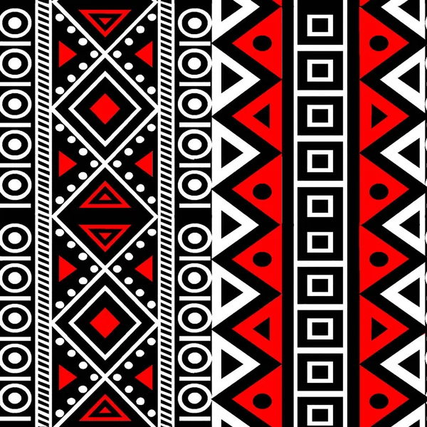 Red Tribal Pattern