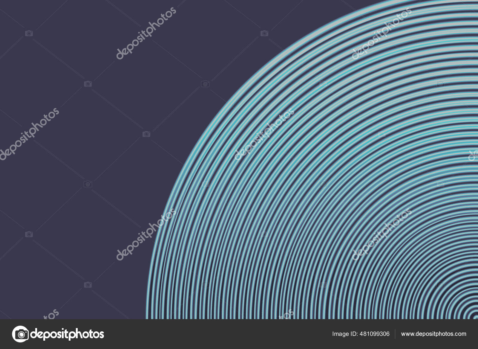 Dark Blue Background Light Spiral Pattern Wallpapers — Stock Photo ...