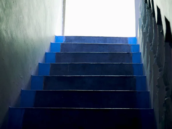 Blue stairs Stock Photos, Royalty Free Blue stairs Images | Depositphotos