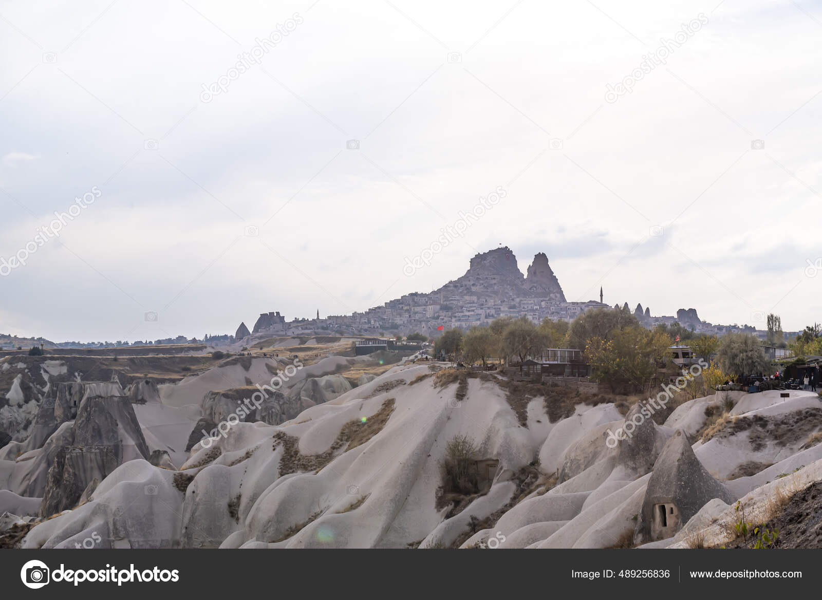 Beautiful View Historic Fairy Chimneys Cappadocia Turkey — Stock Photo ...