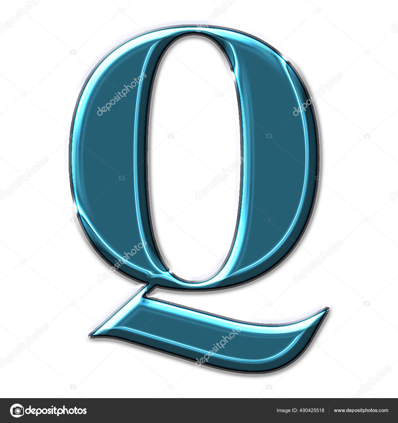 Alphabet Letter Design White Background — Stock Photo © Wirestock ...