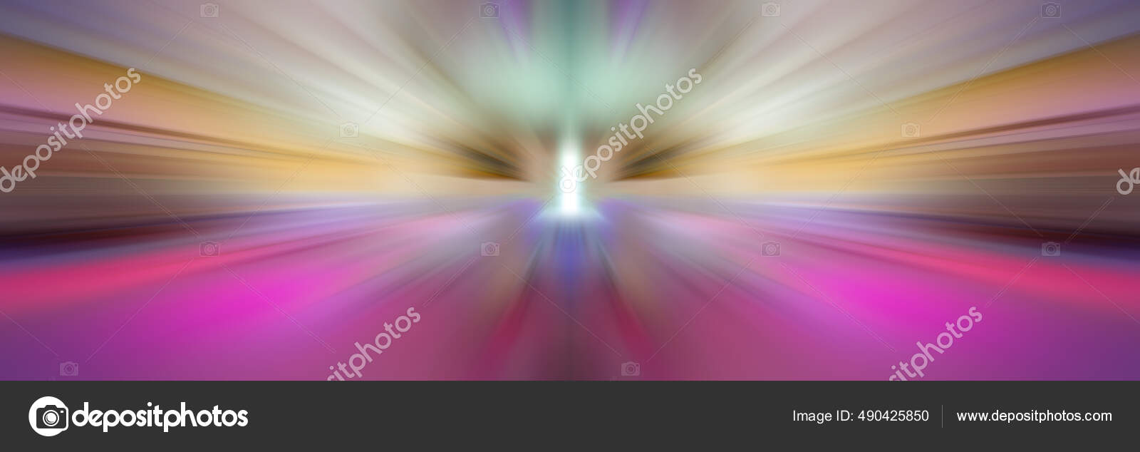 Rendering Shiny Flash Multi Colored Rays Glowing Bursts Light Center ...