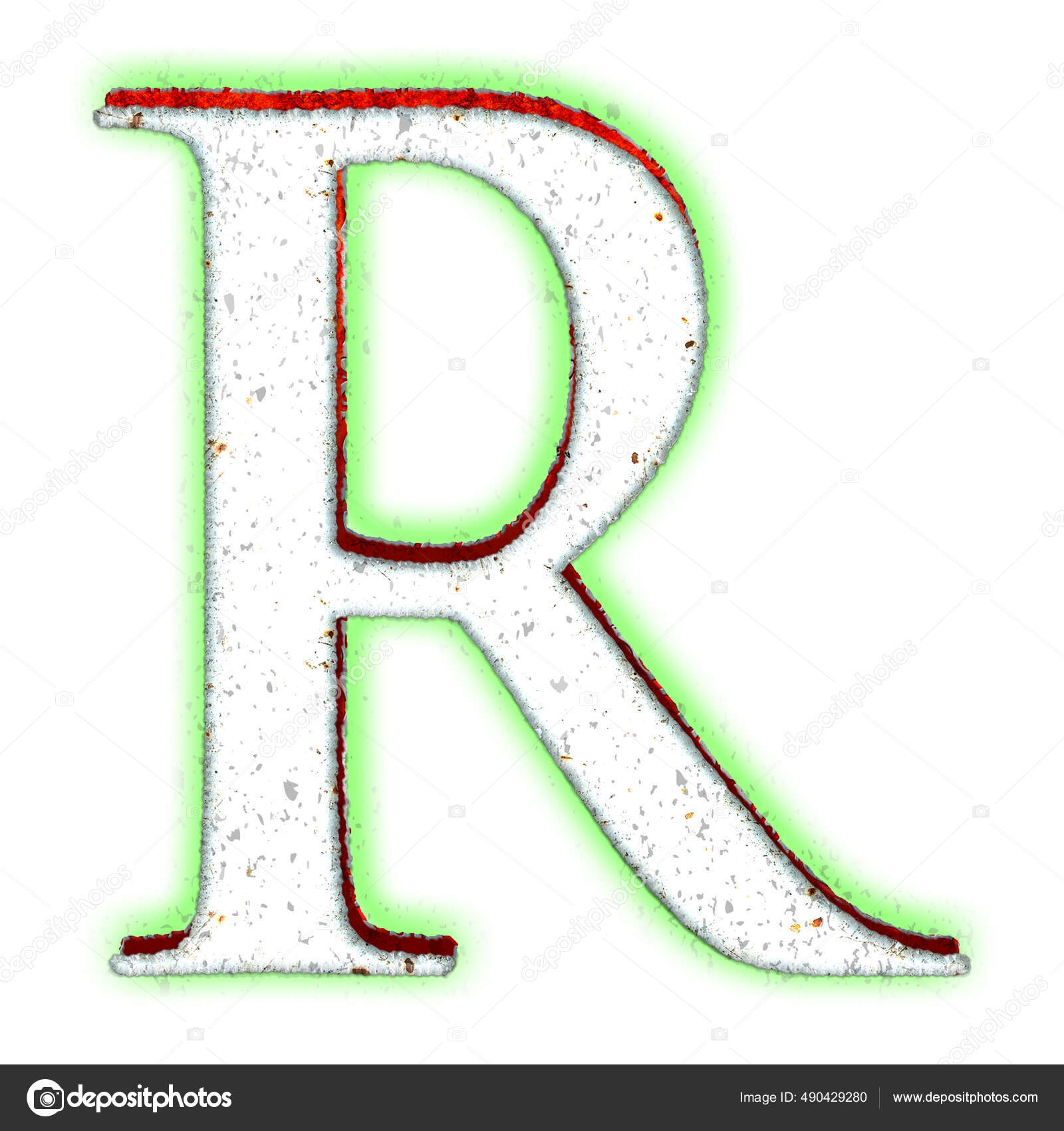 Illustration Letter Isolated White Background — Stock Photo © Wirestock ...
