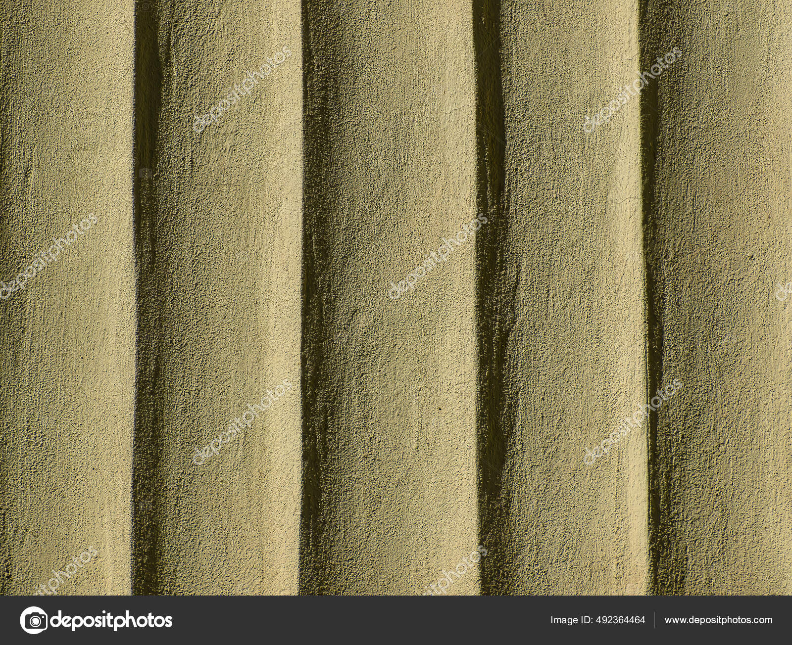 Closeup Shot Ribbed Concrete Wall Backgrounds Textures — Stock Photo ...