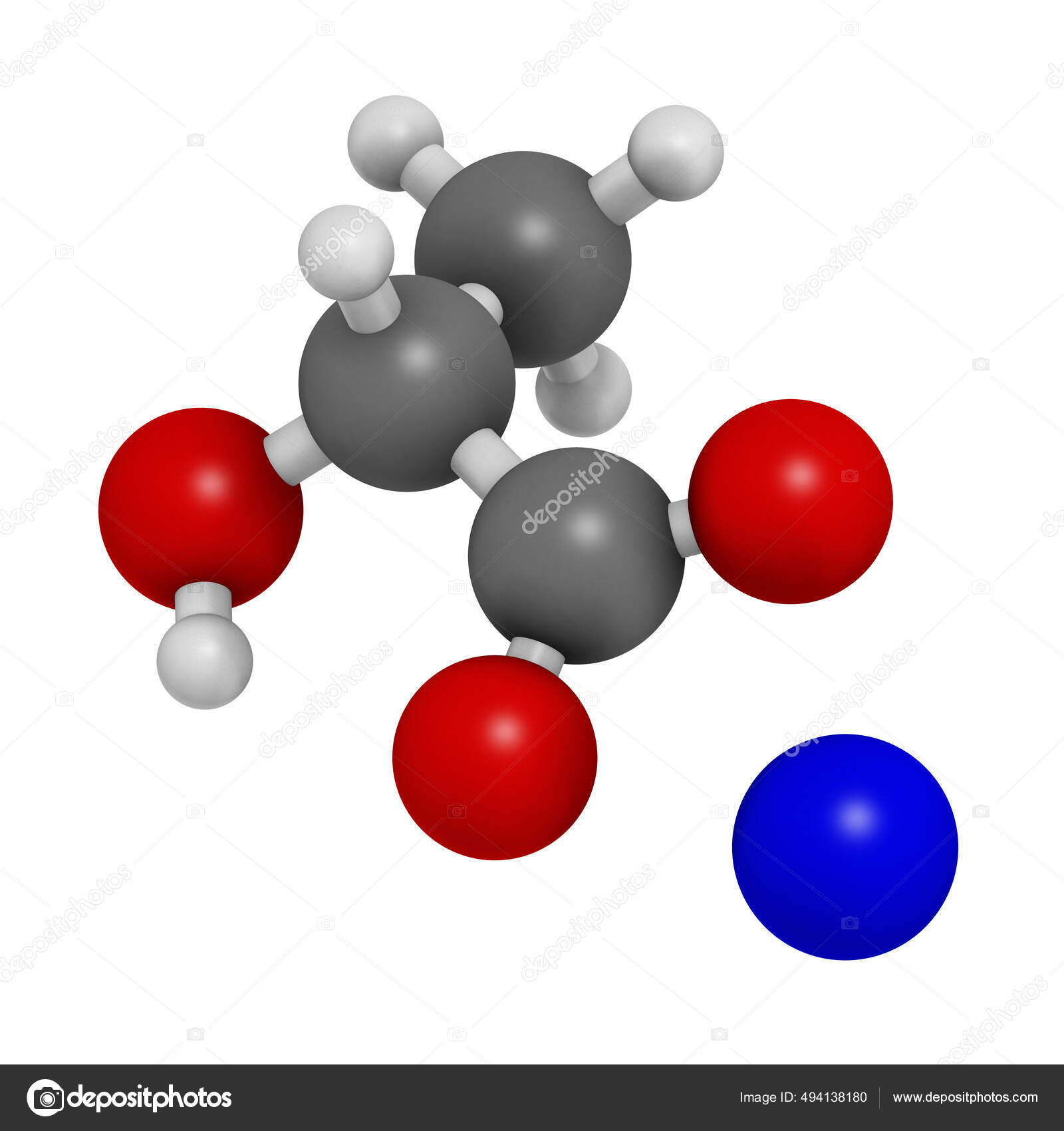 Sodium Molecule 3d