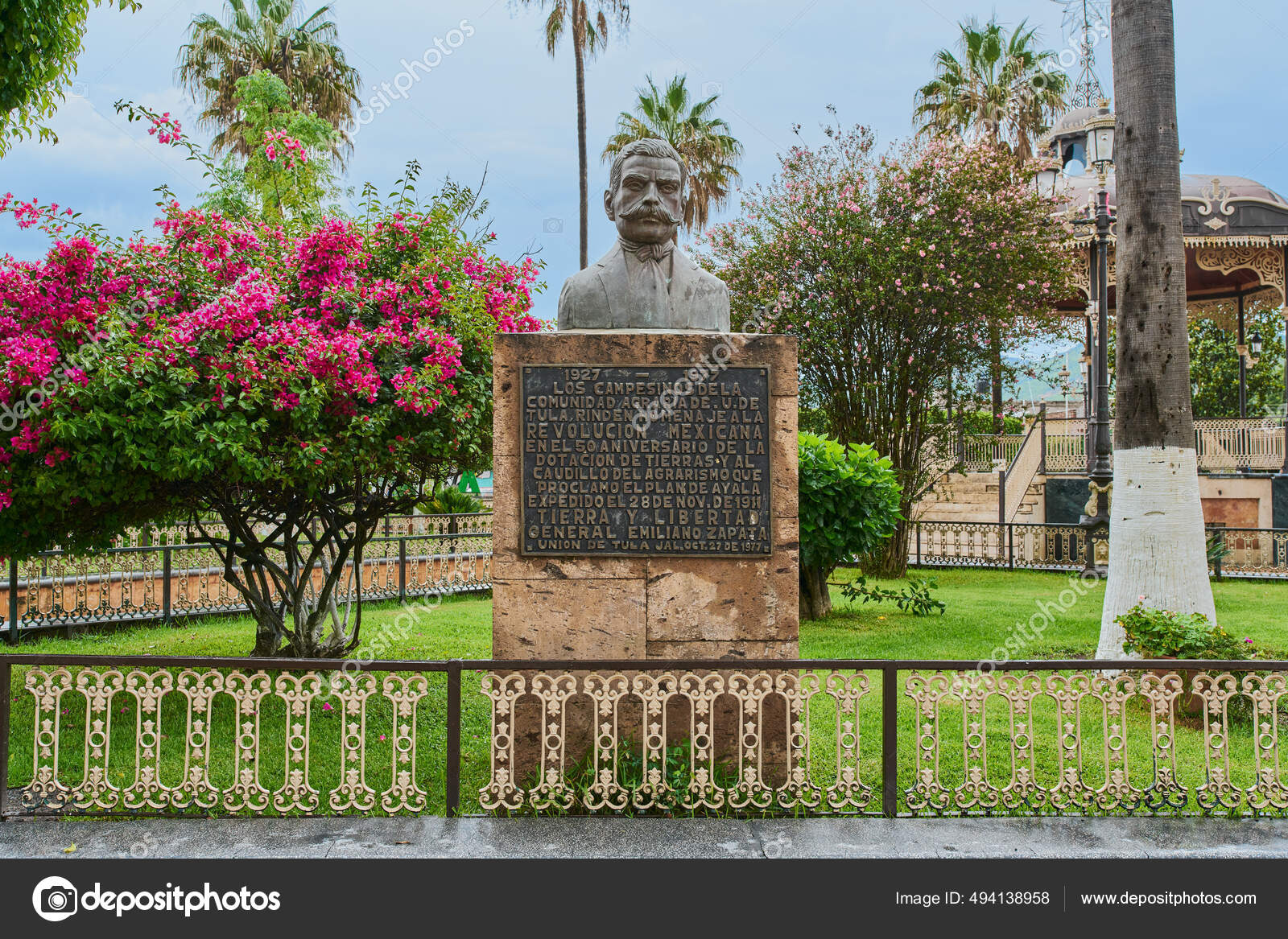 Union Tula Mexico Jun 2021 Monument Mexican Revolution Main Garden ...