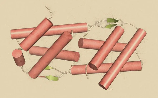 Interleucina 5 (IL-5) proteína de la citocina. Un anticuerpo monoclonal ...