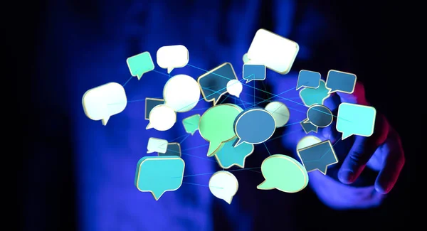 Bulles de message Stock Photos, Royalty Free Bulles de message Images ...