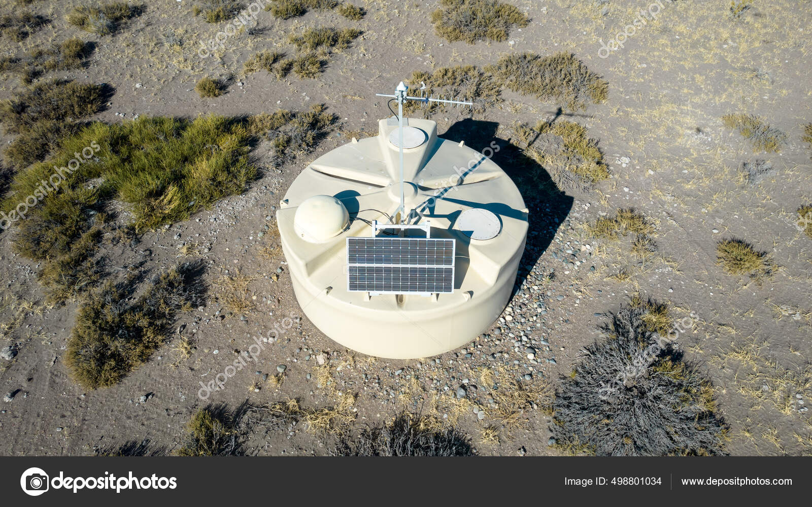 Aerial View Detector Pierre Auger Observatory Malargue Argentina ...