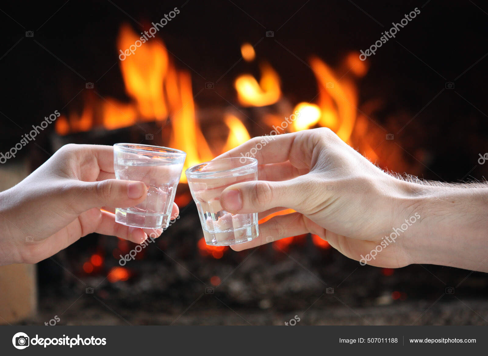 Alcohol Shots On Fire
