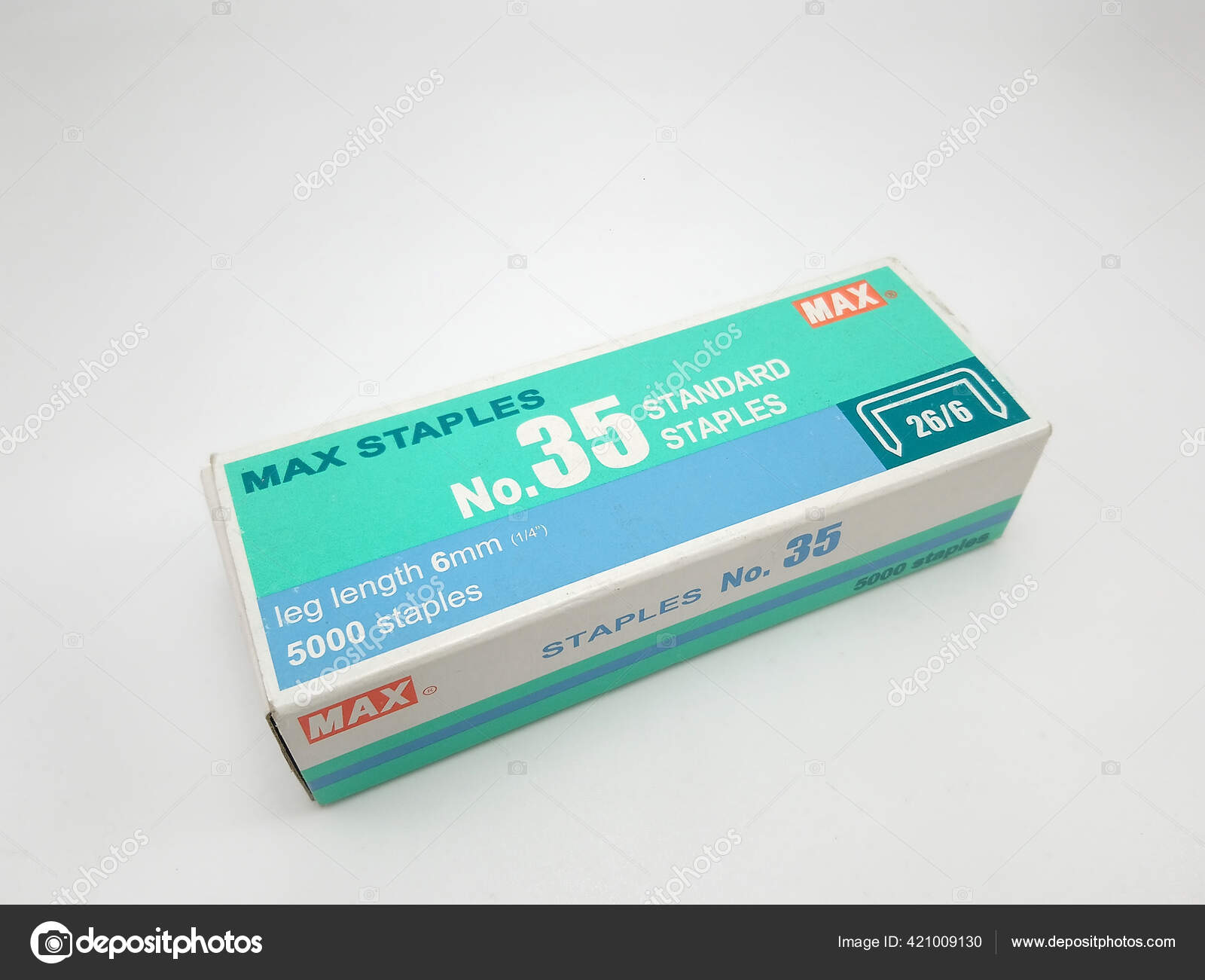 Manila Oct Max Number Standard Staples Box October 2020 Manila — Stock ...